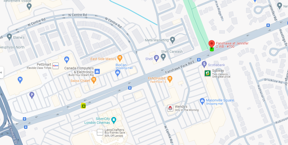Stop Locations | Middlesex County