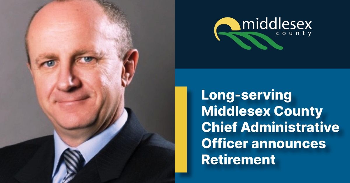 Long-serving Middlesex County Chief Administrative Officer Announces ...
